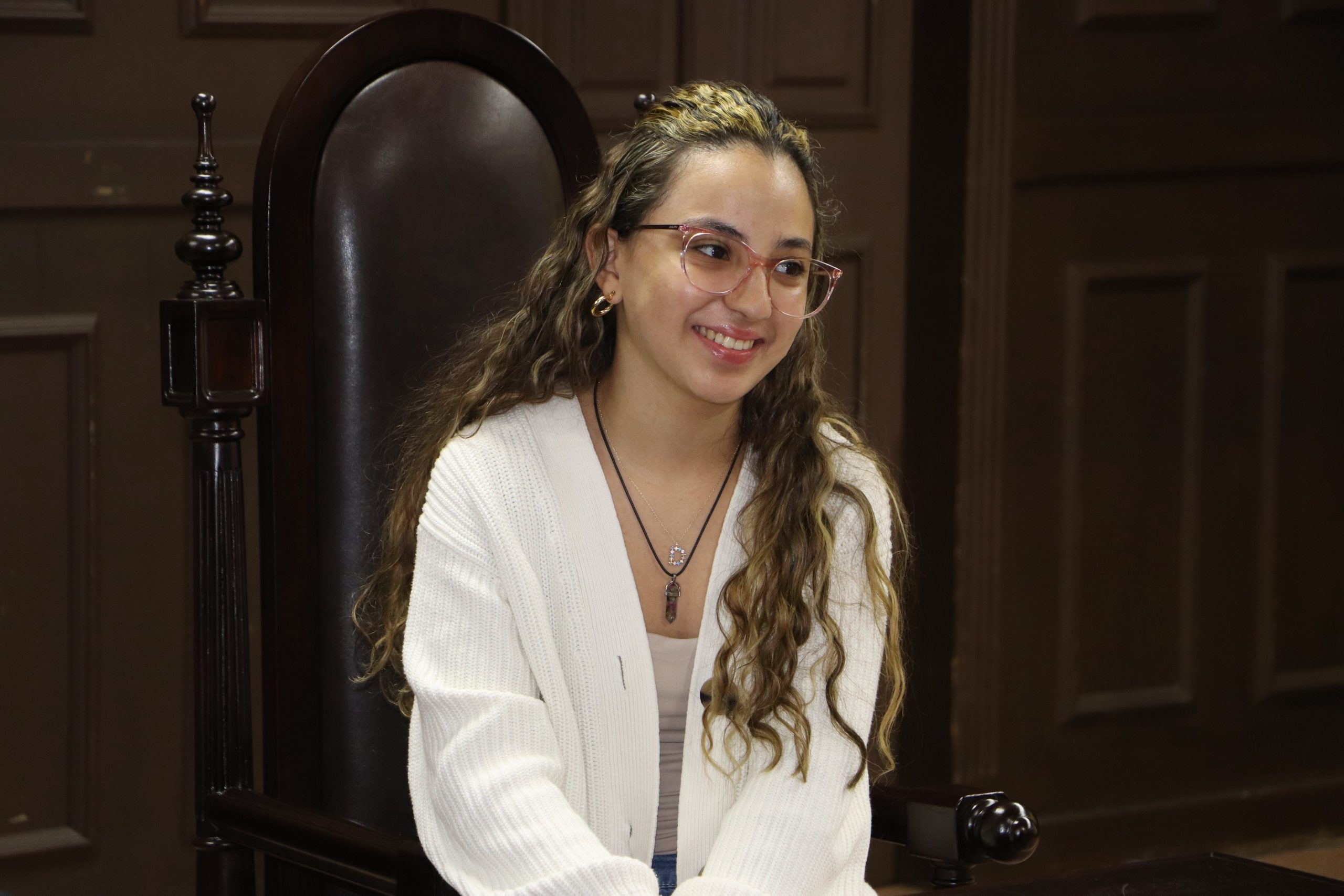 Daniela León primera estudiante que viaja de intercambio post pandemia