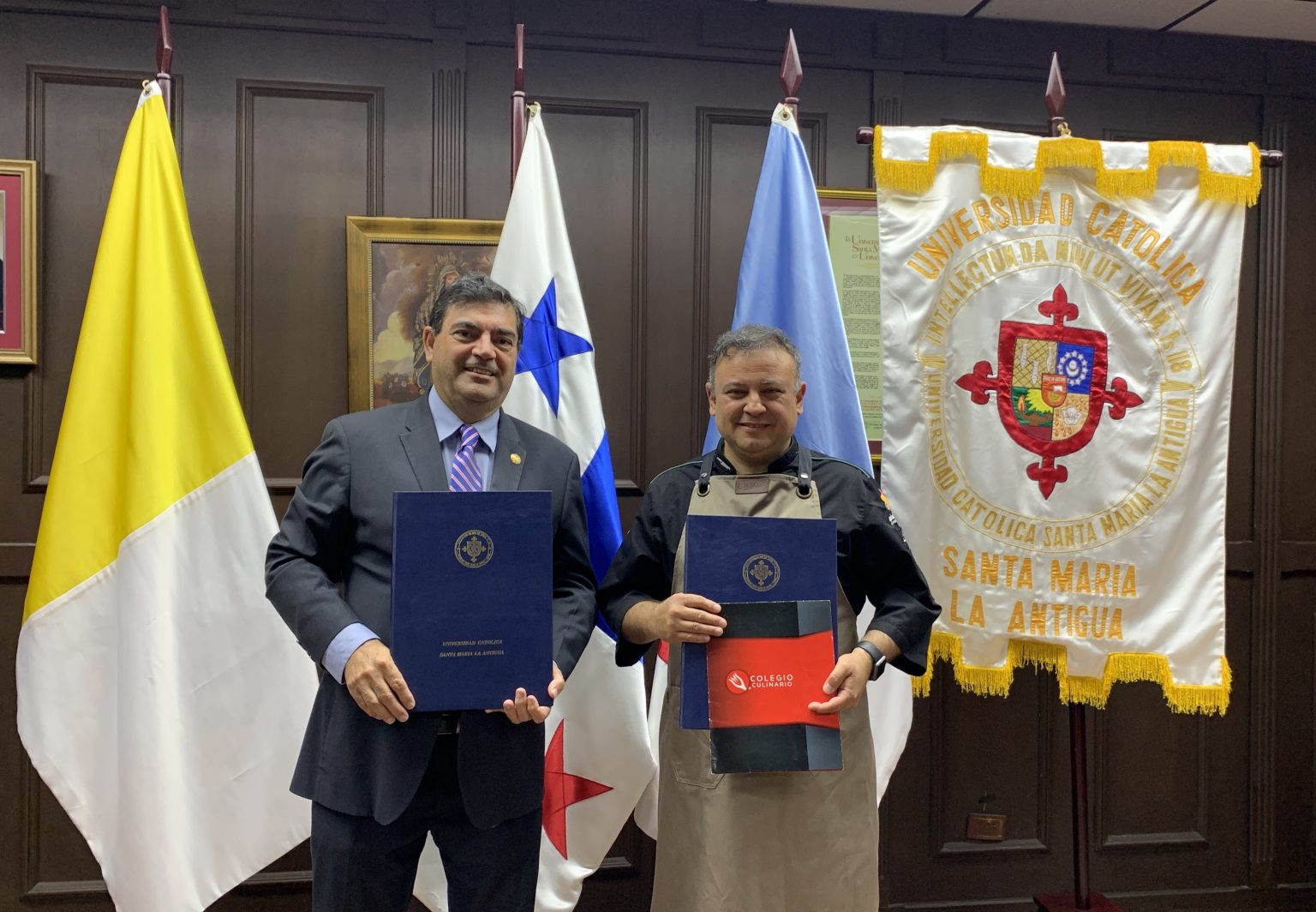 La USMA recibe visita de chef del Colegio Culinario de Morelia y firma convenio