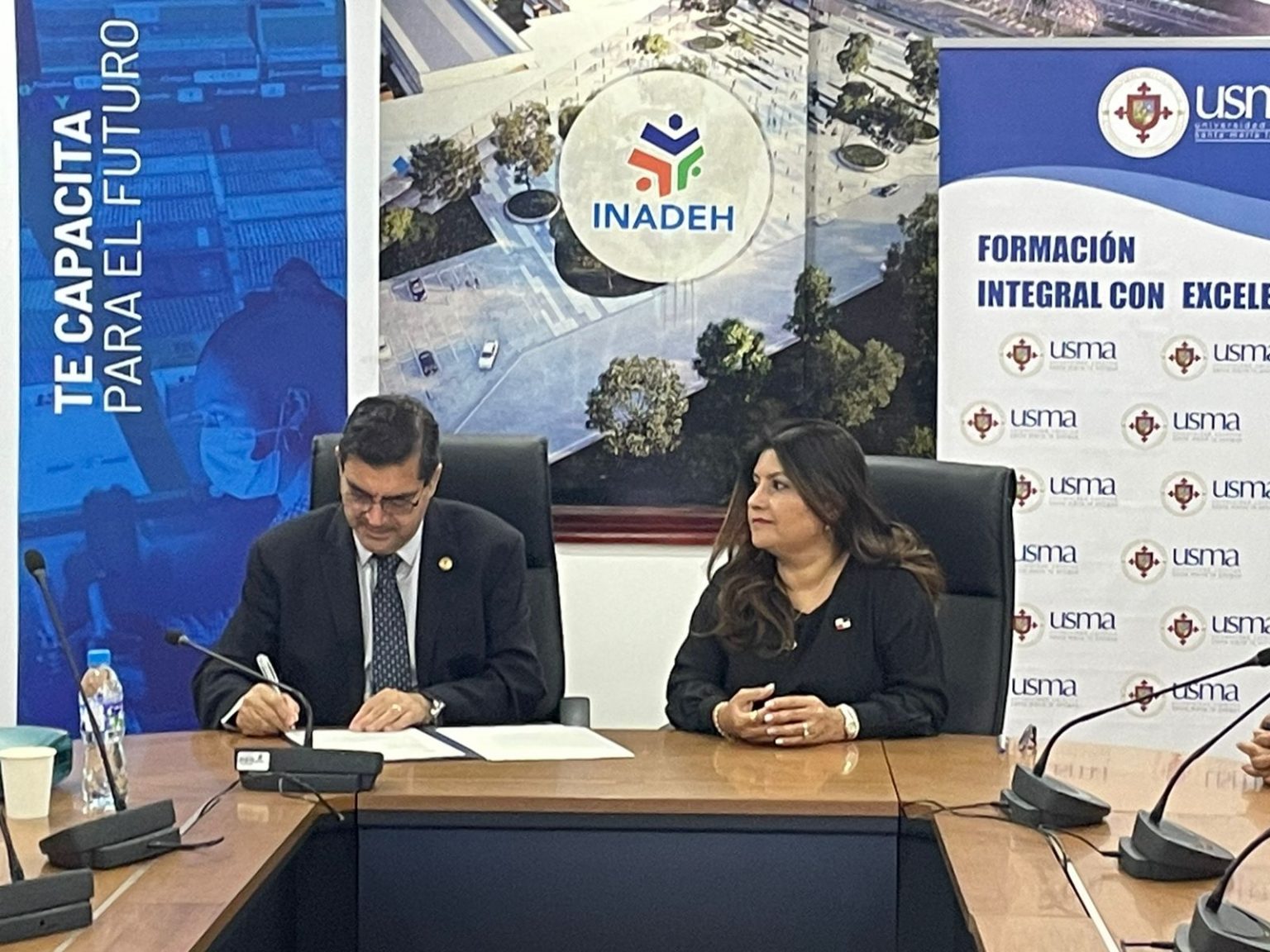 La USMA y el Inadeh renuevan convenio de cooperación y asistencia técnica