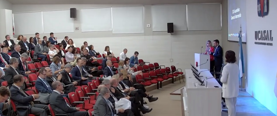 El rector de la USMA participa en la XX Asamblea General Intermedia de la ODUCAL