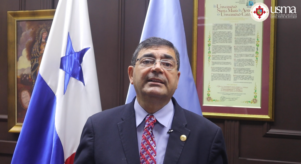 Mensaje del rector magnífico de la USMA, Prof. Francisco J. Blanco, por el mes de la Patria